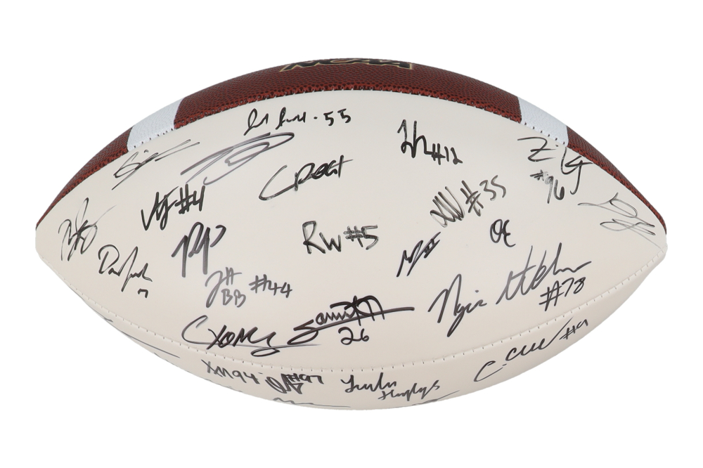 2024 Georgia Bulldogs LE Football Signed By Team (39) With Trevor ...