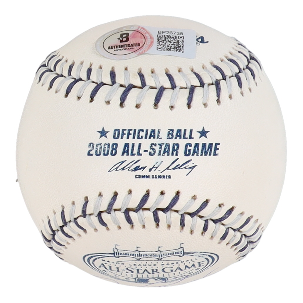 Alex Rodriguez Signed 2008 All-Star Game Logo Baseball (Beckett ...