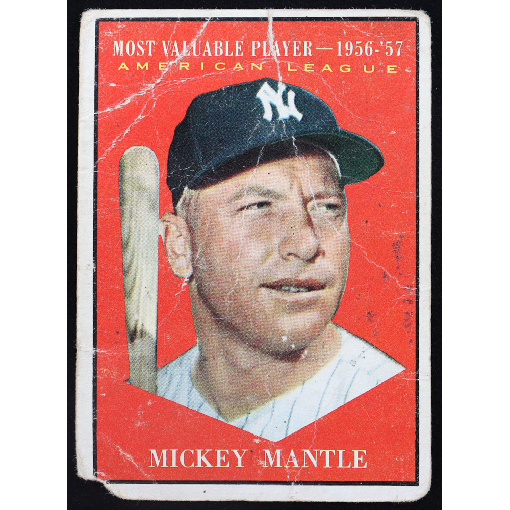 Mickey Mantle 1961 Topps #475 MVP | Pristine Auction