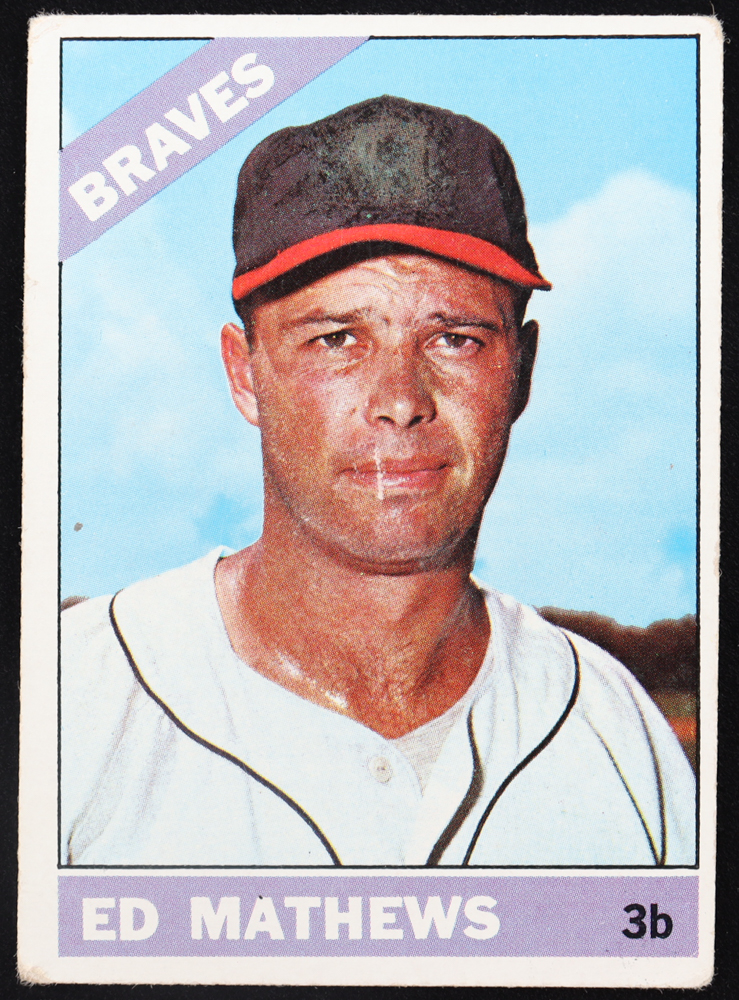 Eddie Mathews 1966 Topps #200 | Pristine Auction