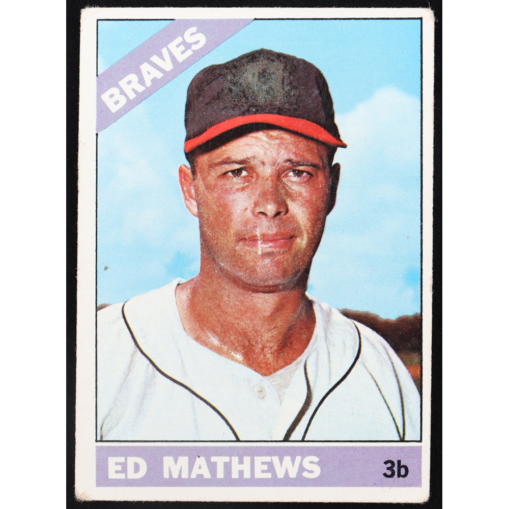 Eddie Mathews 1966 Topps #200 | Pristine Auction