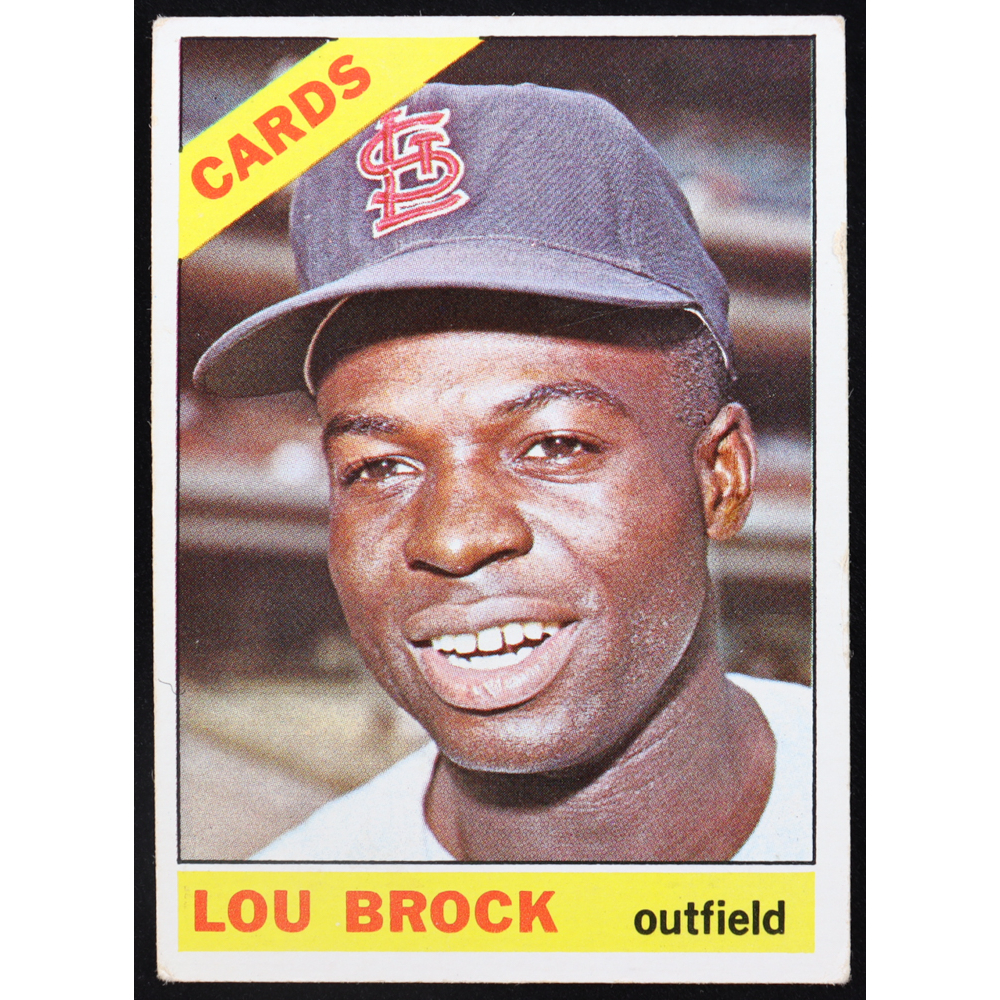 Lou Brock 1966 Topps #125 | Pristine Auction