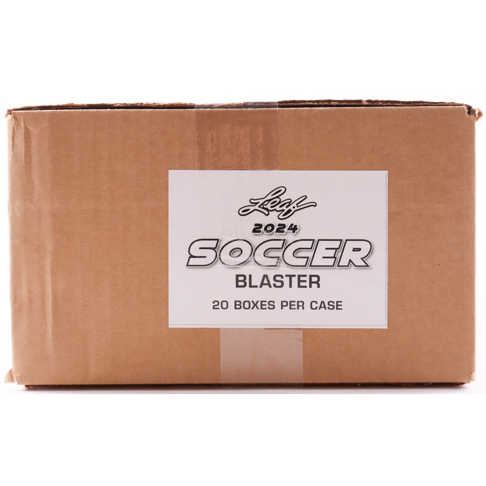 2024 Leaf Soccer Blaster Case with (20) Boxes | Pristine Auction