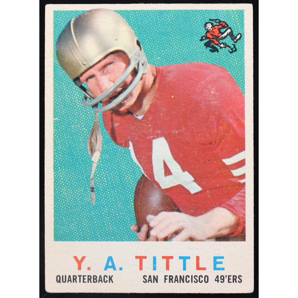 Y.A Tittle 1959 Topps #130 | Pristine Auction