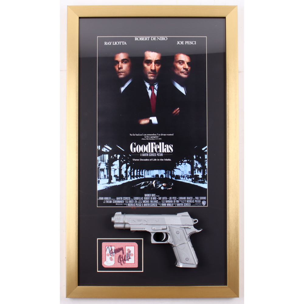 Henry Hill Signed "Goodfellas" Custom Framed Playing Card Display with ...