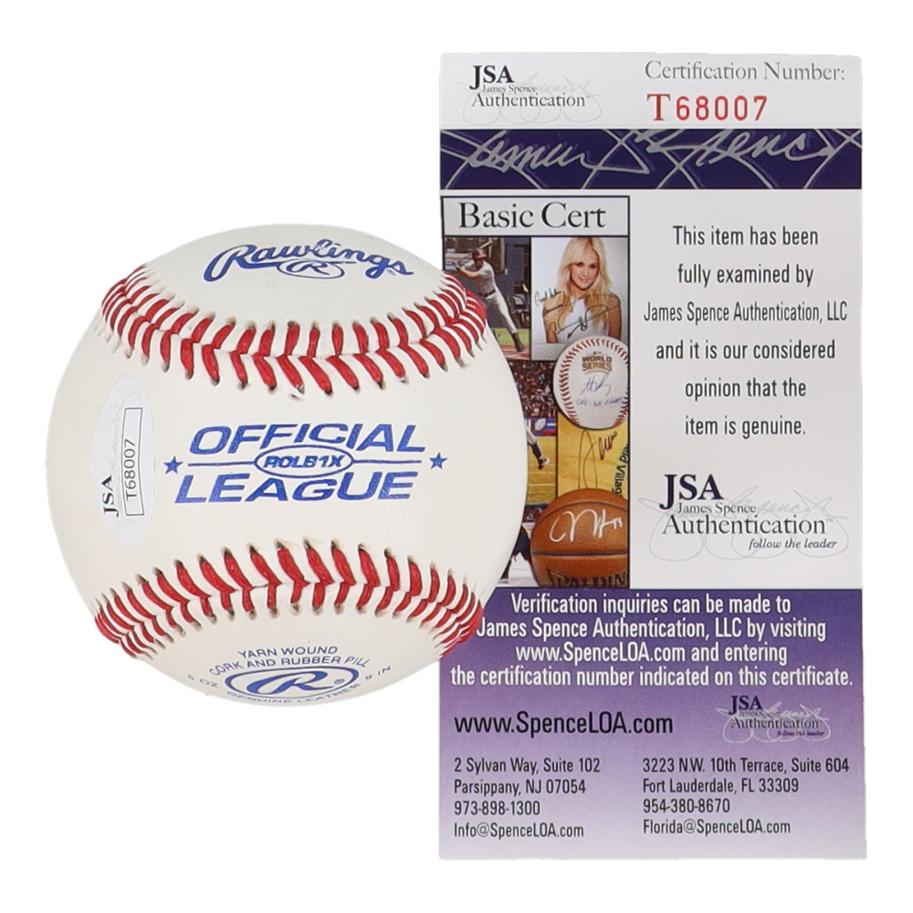 Doc Rivers Signed OL Baseball (JSA) | Pristine Auction