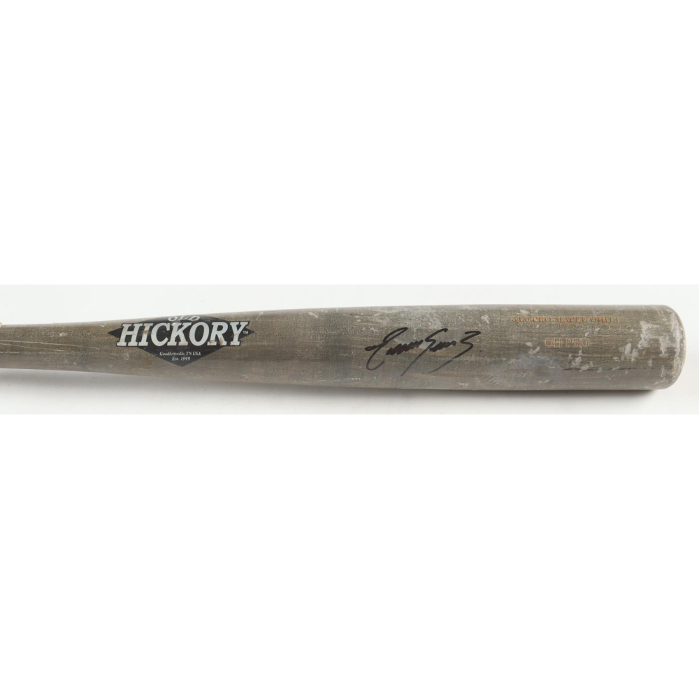 Eugenio Suarez Signed Game-Used Old Hickory Baseball Bat (JSA ...