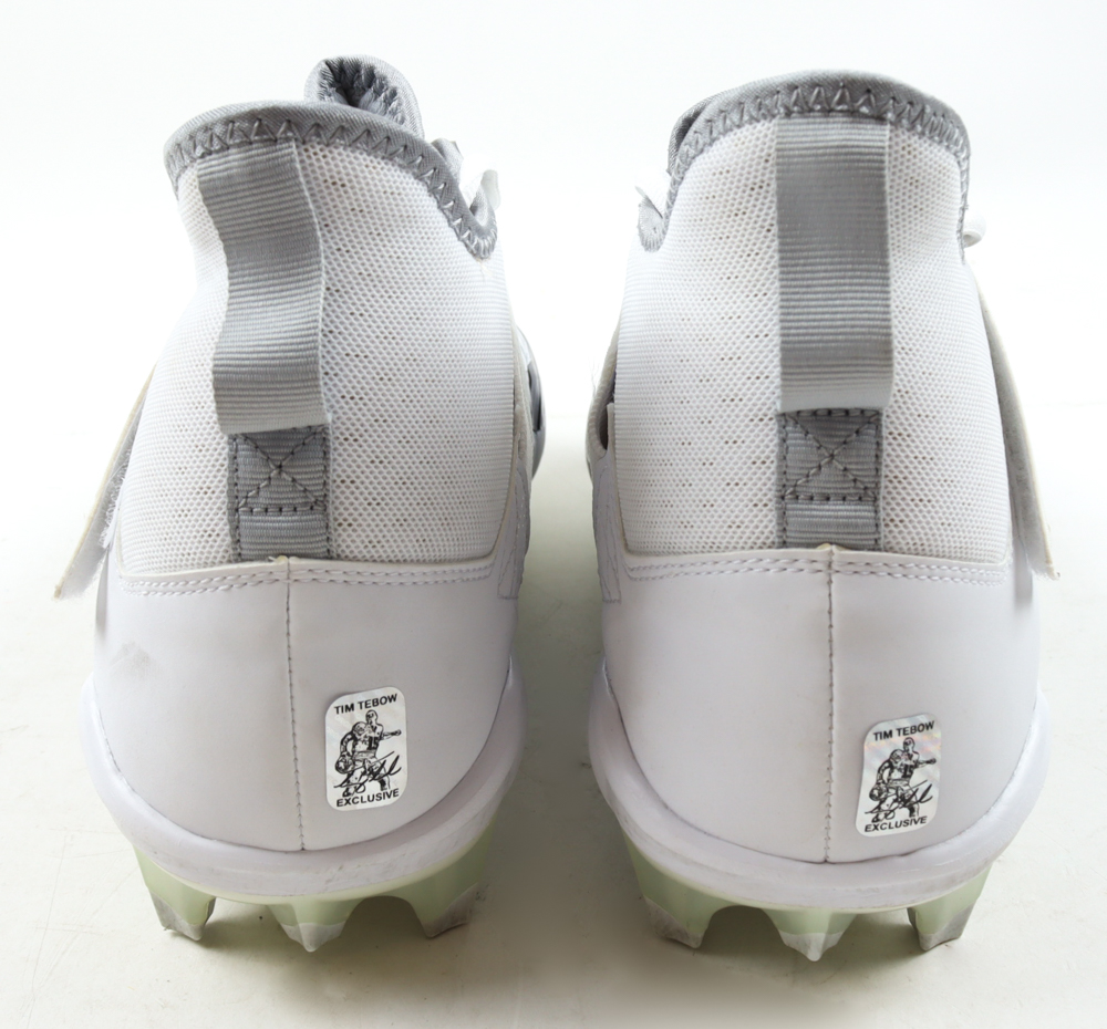 Tim Tebow Twice-Signed Personally Owned & Game-Issued Pair Of Nike ...