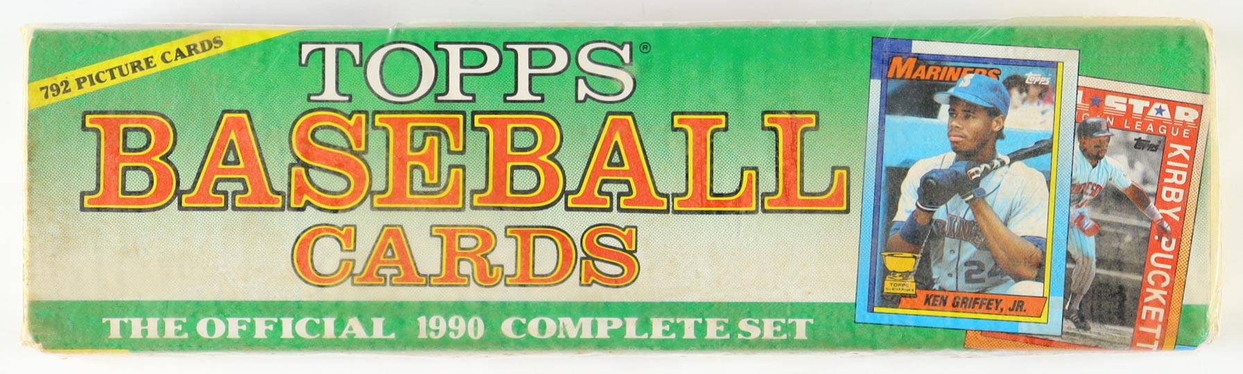 1990 Topps Baseball Complete Set of (792) Cards with Frank Thomas #414A ...