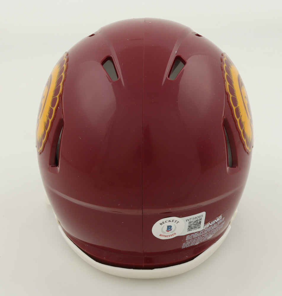 Drake London Signed USC Trojans Speed Mini Helmet (Beckett) | Pristine ...