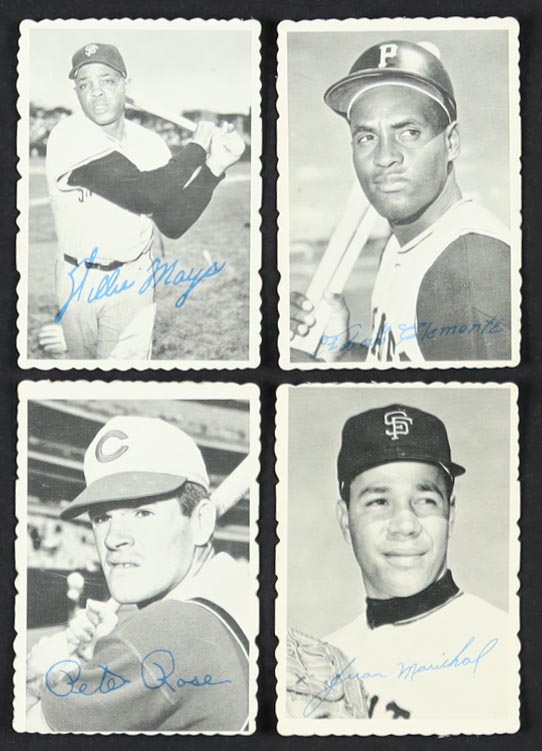 1969 Topps Deckle Edge Baseball Set of (33) Cards with Pete Rose, #21 ...