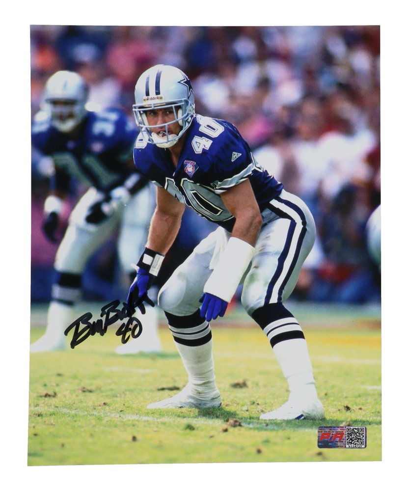 Bill Bates Signed Cowboys 8x10 Photo (PIA) | Pristine Auction