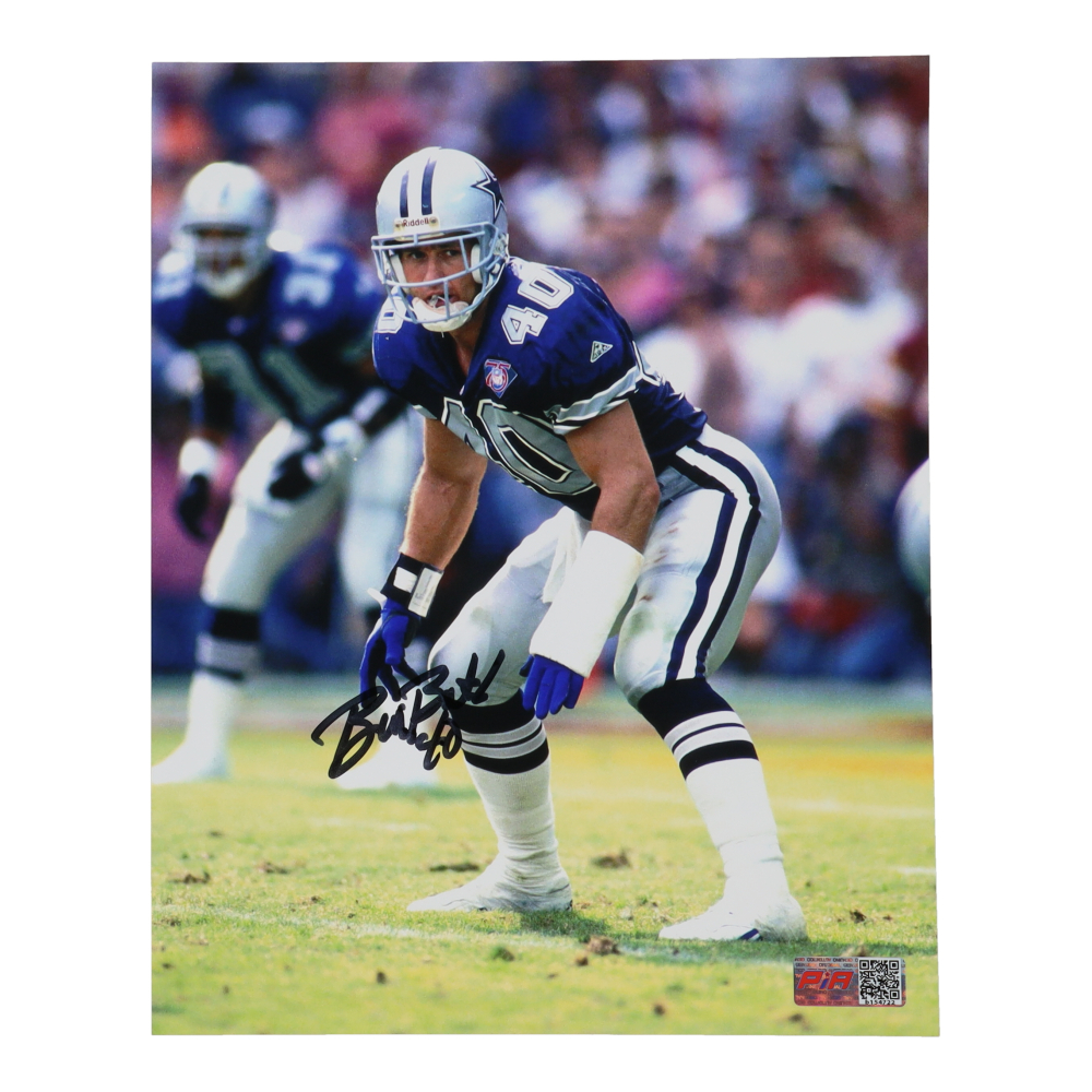 Bill Bates Signed Cowboys 8x10 Photo (PIA) | Pristine Auction