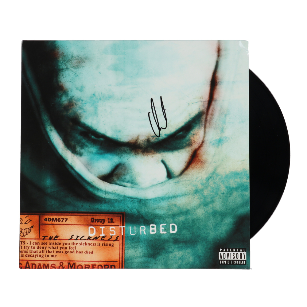 David Draiman Signed Disturbed "The Sickness" Vinyl Record Album ...