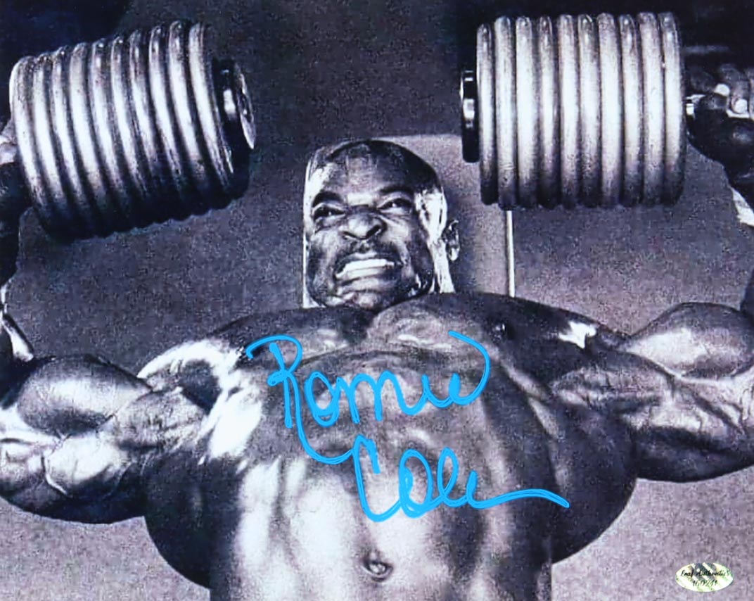 Ronnie Coleman Signed 8x10 Photo (Leaf) | Pristine Auction