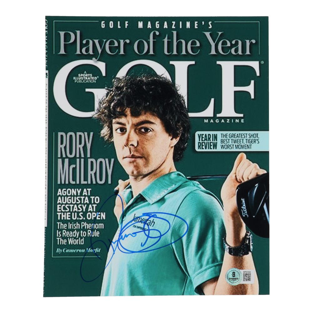 Rory McIlroy Signed 8x10 Photo (Beckett) | Pristine Auction