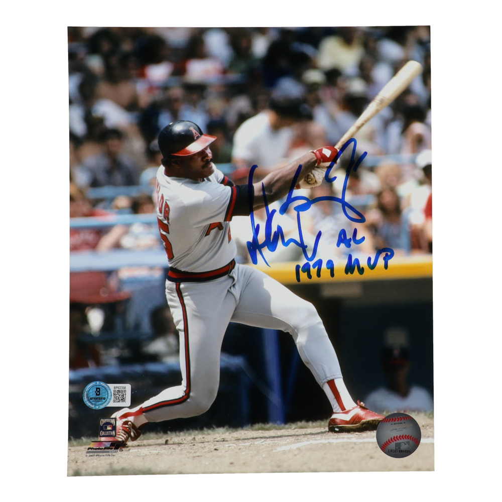 Don Baylor Signed Red Sox 8x10 Photo Inscribed "1979 AL MVP" (Beckett ...