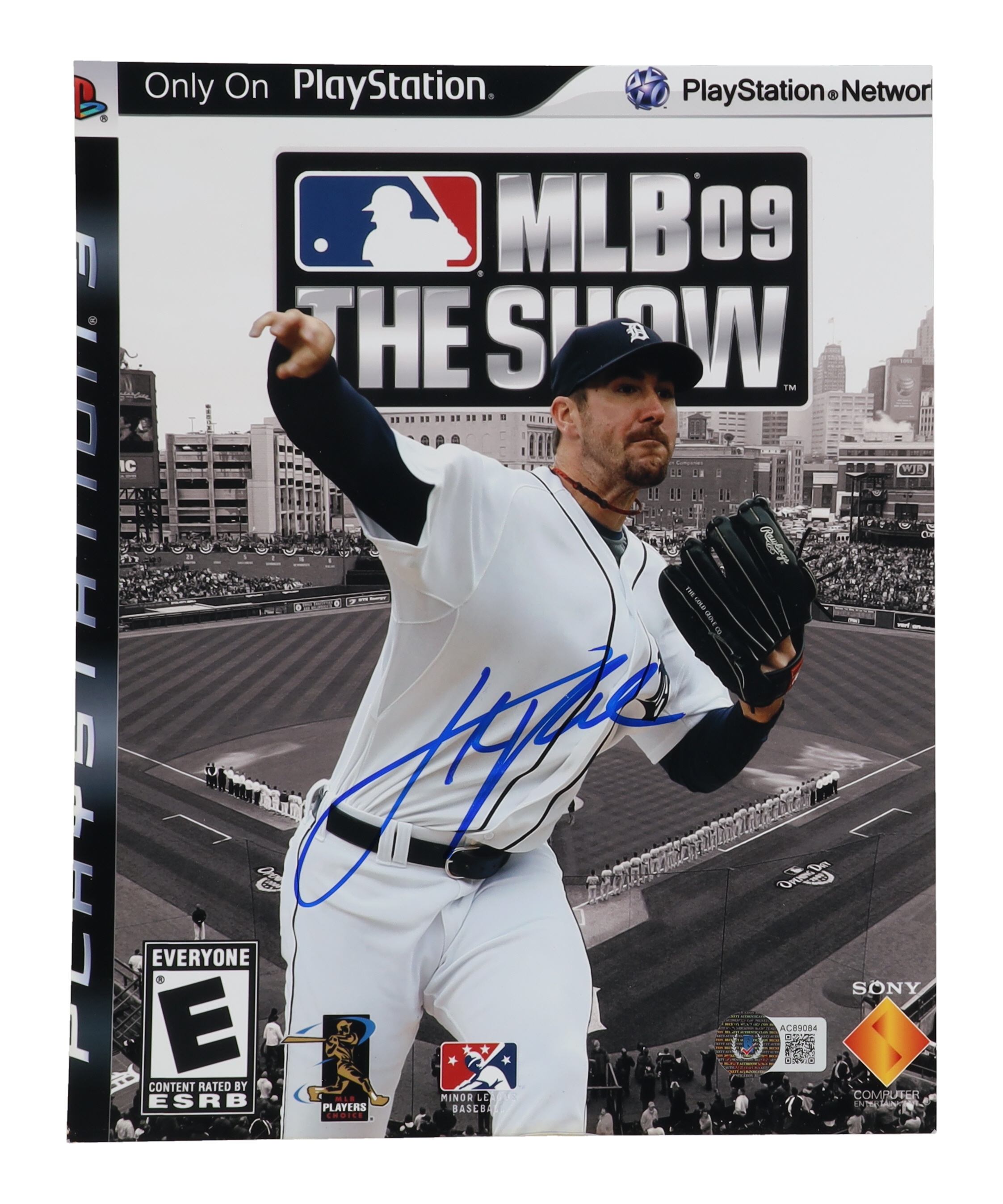 Justin Verlander Signed "2009 MLB The Show" 8x10 Photo (Beckett ...