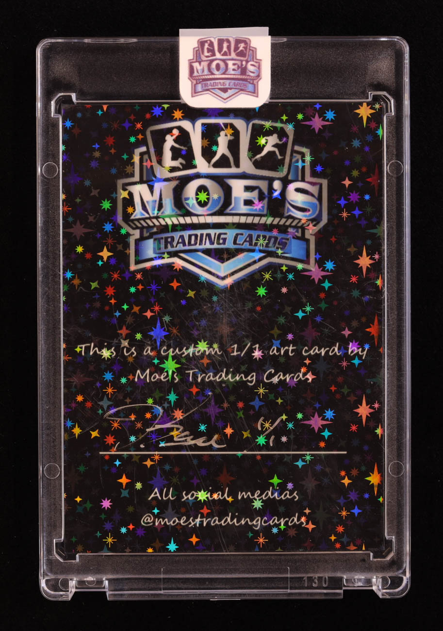 Michael Jordan Moe's Trading Cards Custom 1/1 Art Card | Pristine Auction