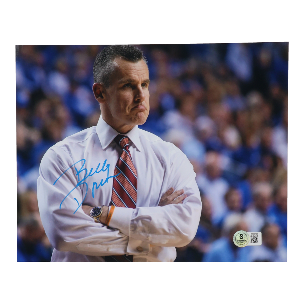 Billy Donovan Signed Thunder 8x10 Photo (Beckett) | Pristine Auction