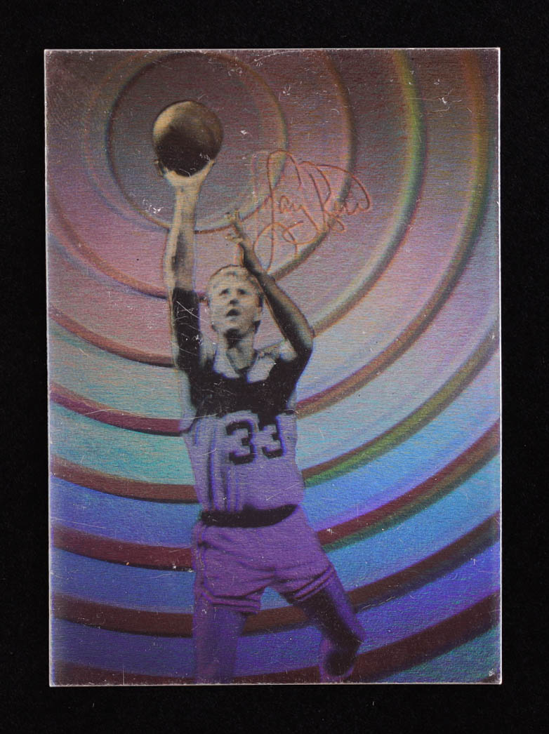 Larry Bird Signed Lime Rock International Prototype Card (JSA ...