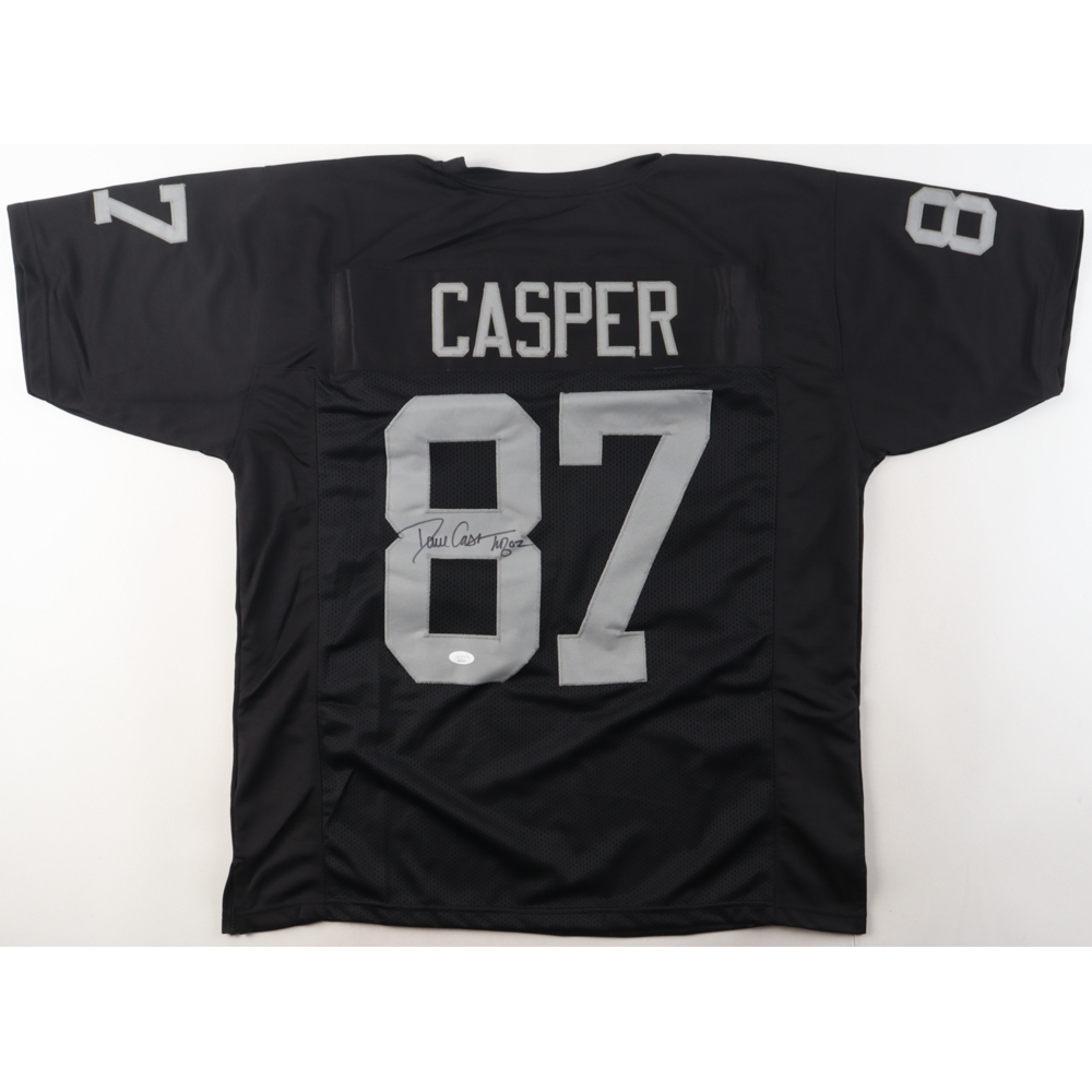 Dave Casper Signed Jersey Inscribed "HOF 02" (JSA) | Pristine Auction