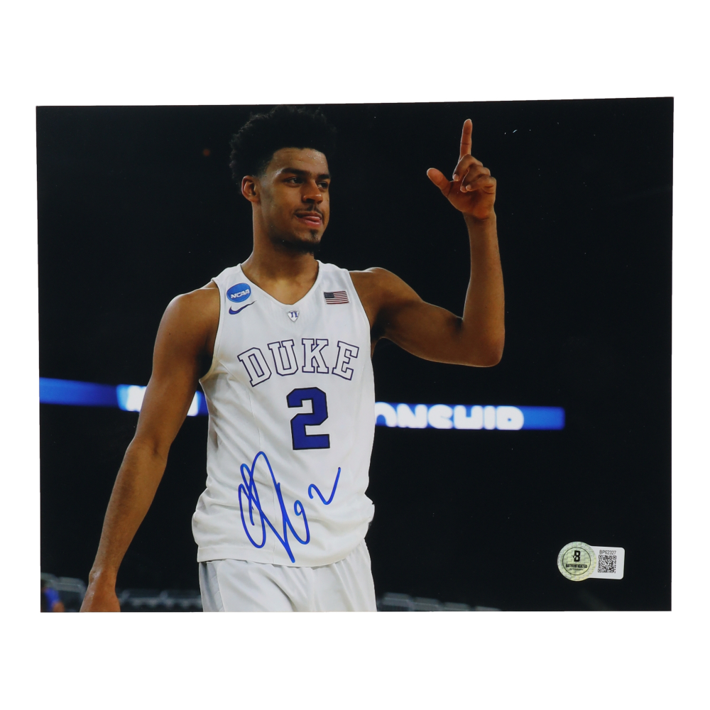 Quinn Cook Signed Duke Blue Devils 8x10 Photo (Beckett) | Pristine Auction