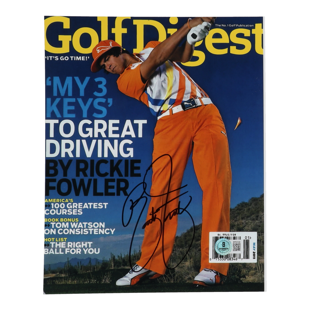 Rickie Fowler Signed 8x10 Photo (Beckett) | Pristine Auction