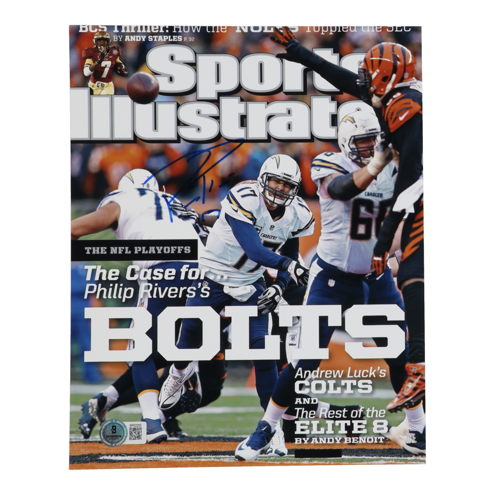 Philip Rivers Signed Chargers 8x10 Photo (Beckett) | Pristine Auction