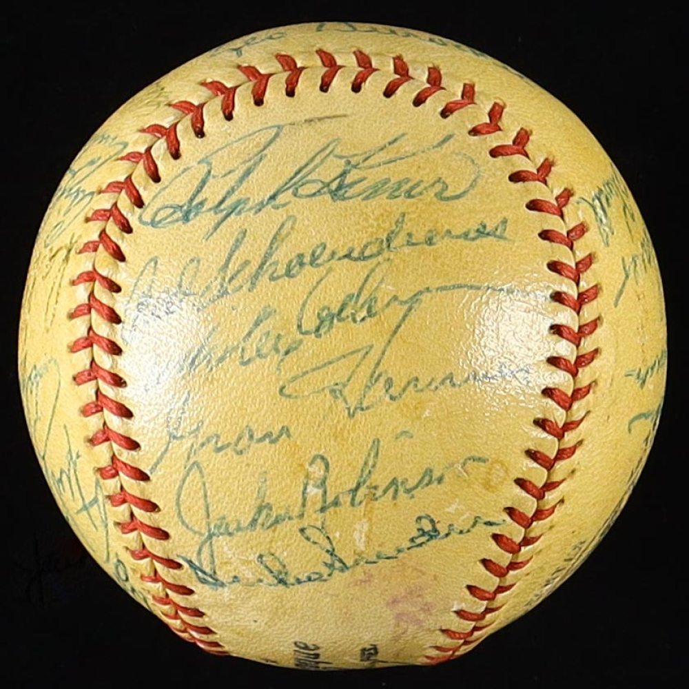 Jackie Robinson, Duke Snider, Warren Spahn, Stan Musial | 1952 NL All ...