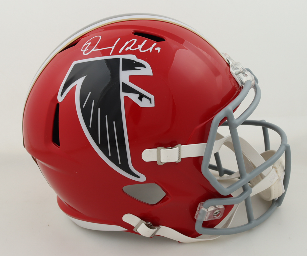 Desmond Ridder Signed Falcons Full-Size Throwback Alternate Speed ...