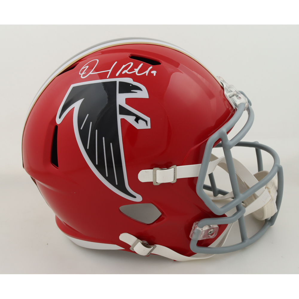 Desmond Ridder Signed Falcons Full-Size Throwback Alternate Speed ...