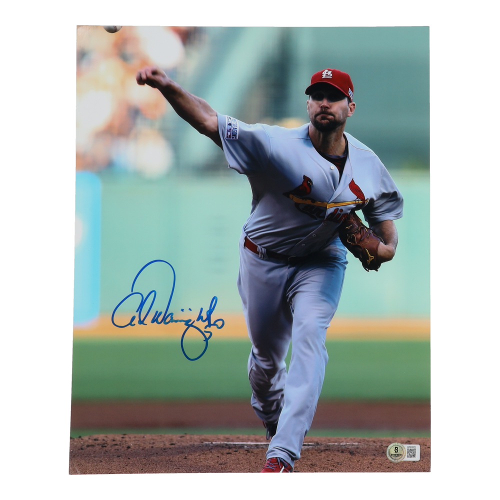 Adam Wainwright Signed Cardinals 11x14 Photo (Beckett) | Pristine Auction