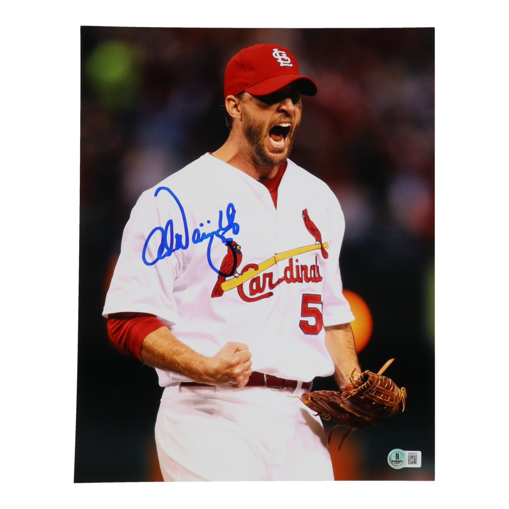 Adam Wainwright Signed Cardinals 11x14 Photo (Beckett) | Pristine Auction