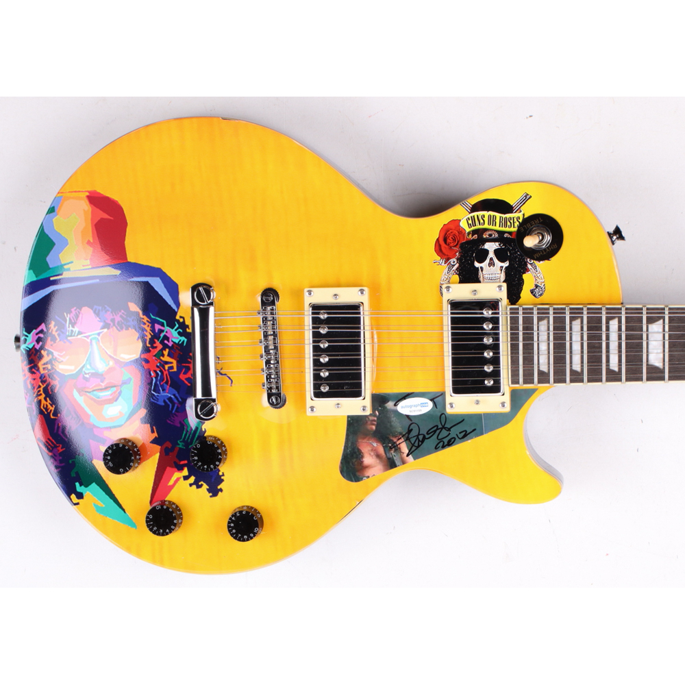 Slash Signed "Guns N' Roses" 12-String 43" Custom Electric Guitar ...