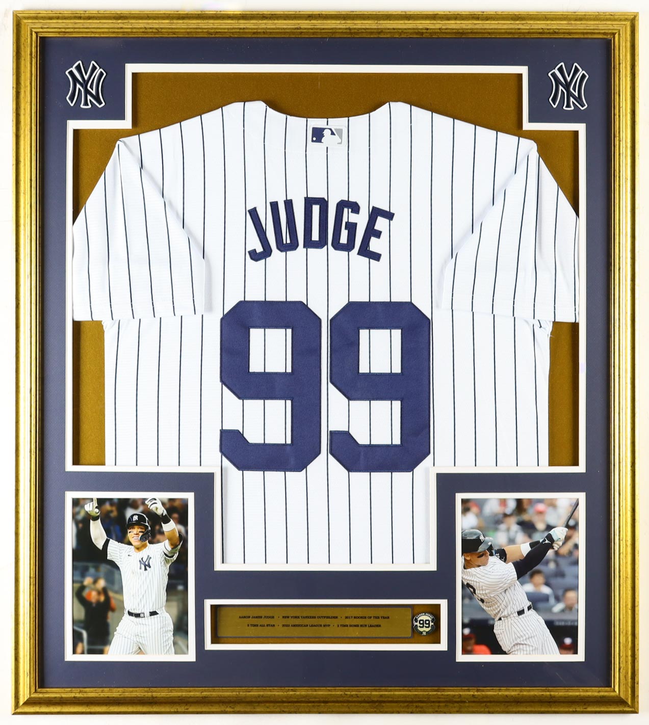 Aaron Judge Custom Framed Yankees Jersey with Aaron Judge #99 Player ...