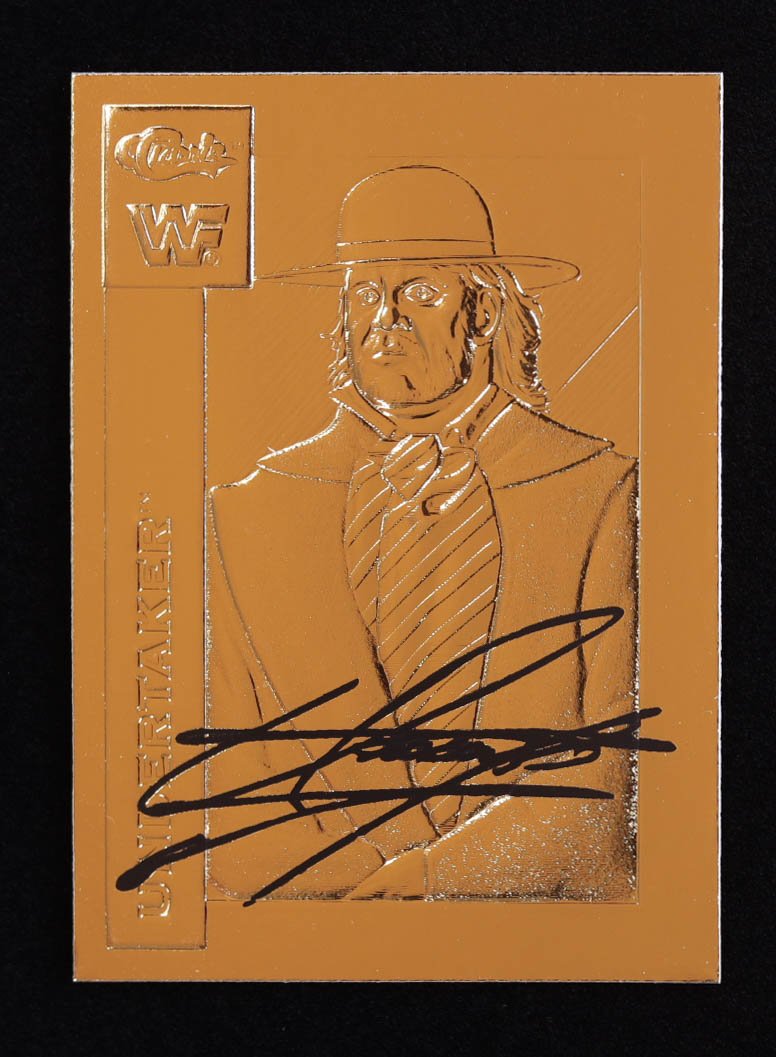 Undertaker 1991 Classic WWF 23Kt Gold Card | Pristine Auction