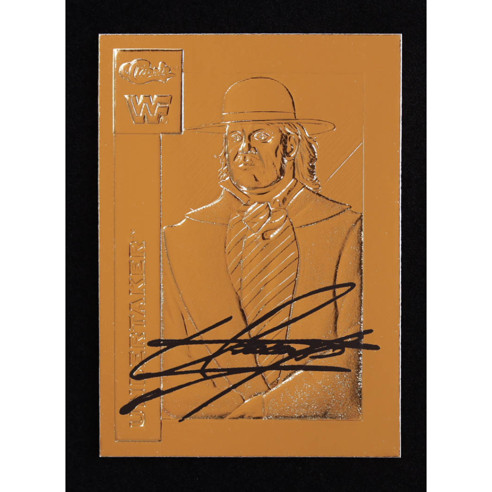 Undertaker 1991 Classic WWF 23Kt Gold Card | Pristine Auction