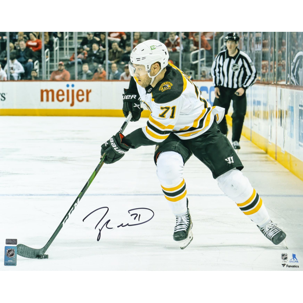 Taylor Hall Signed Bruins 16x20 Photo (New England Picture) | Pristine ...