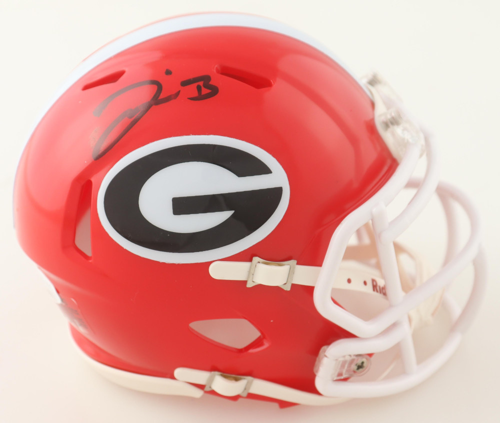 Javon Bullard Signed Georgia Bulldogs Speed Mini Helmet (JSA ...