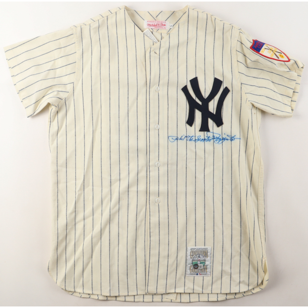 Phil "The Scooter" Rizzuto Signed Yankees Jersey (Beckett) | Pristine ...