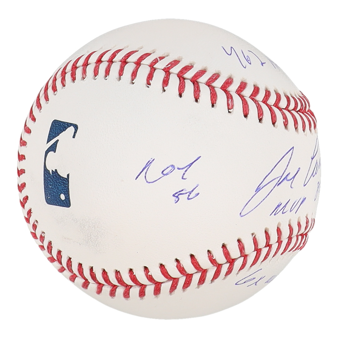 Jose Canseco Signed OML Baseball with Multiple Career Stat Inscriptions ...