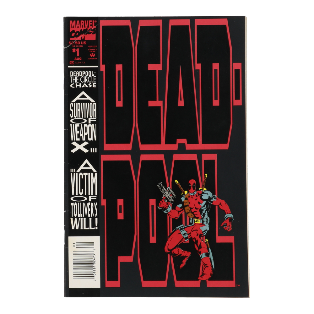 1993 "Deadpool: Circle Chase" Issue #1 Marvel Comic Book | Pristine Auction