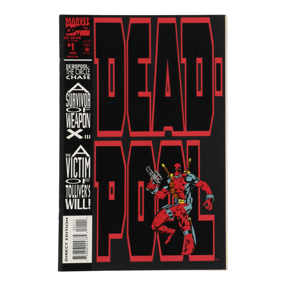 1993 "Deadpool: Circle Chase" Issue #1 Marvel Comic Book | Pristine Auction