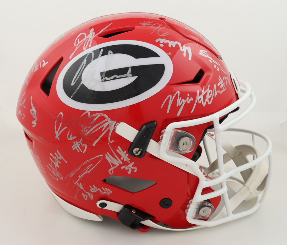 2023-24 Georgia Bulldogs Full-Size Authentic On-Field SpeedFlex Helmet ...