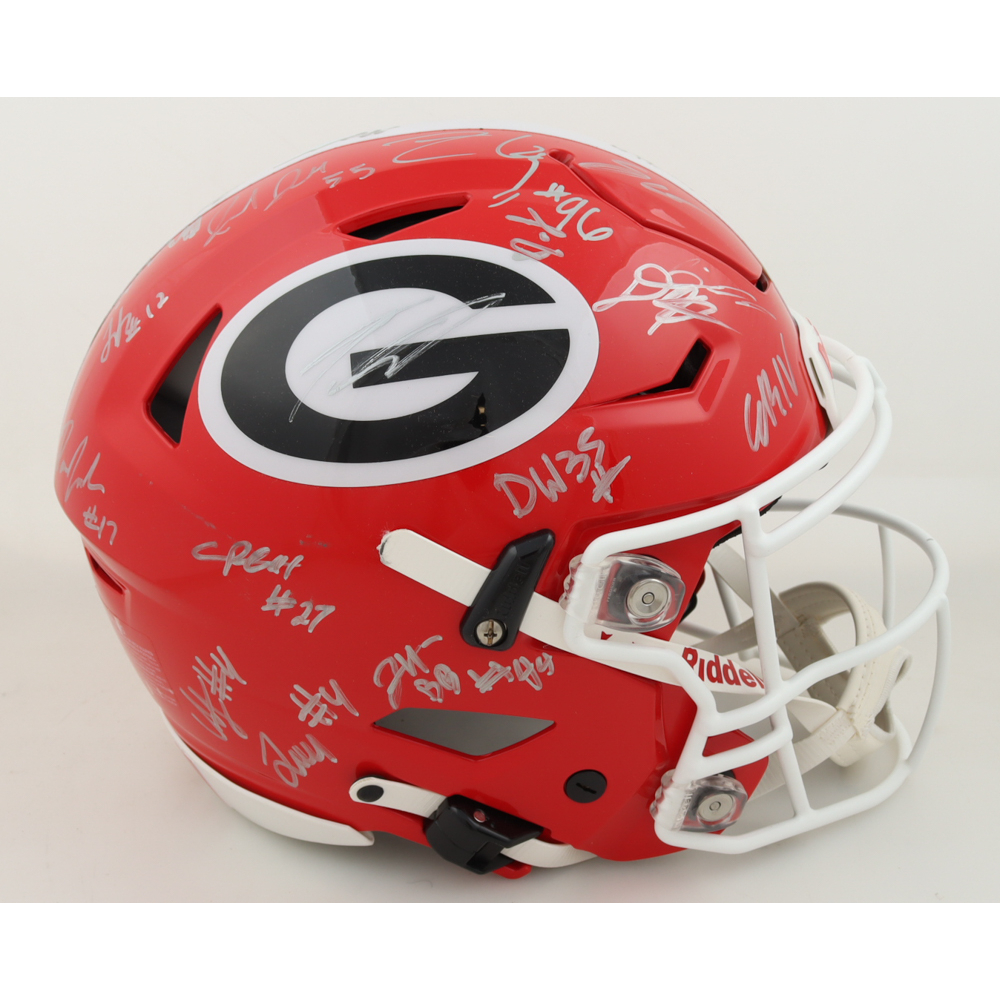 2023-24 Georgia Bulldogs Full-Size Authentic On-Field SpeedFlex Helmet ...