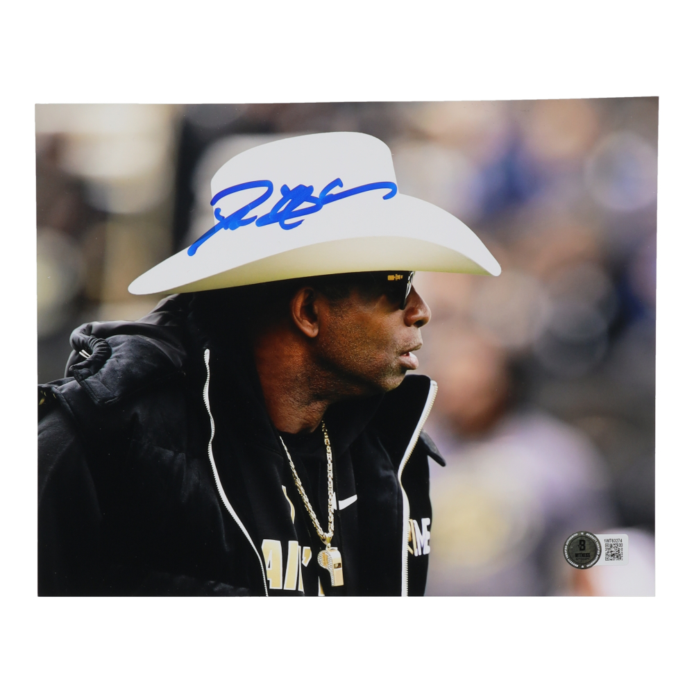 Deion Sanders Signed Colorado Buffaloes 8x10 Photo (Beckett) | Pristine Auction