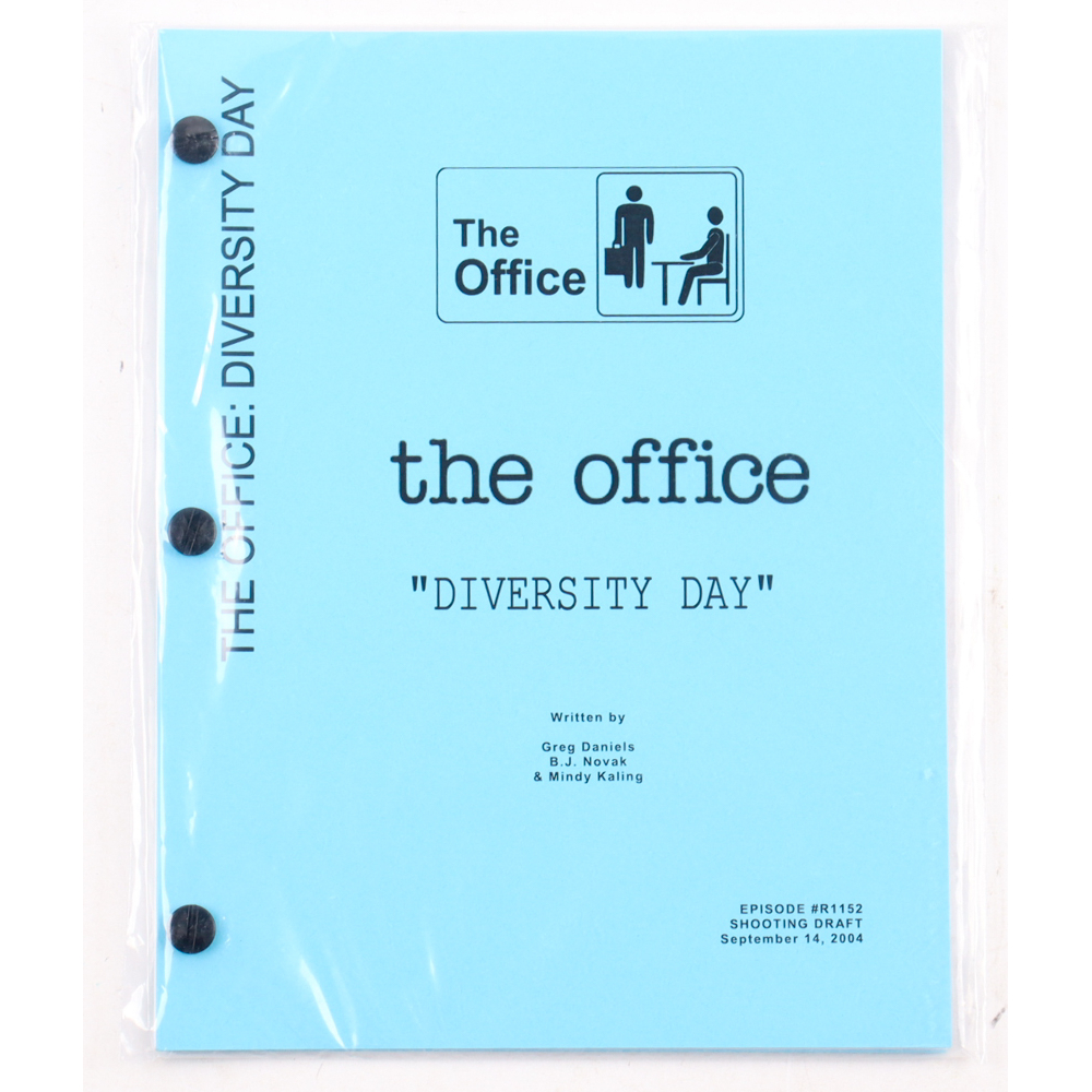 "The Office" Season 1 Diversity Day Episode Script | Pristine Auction