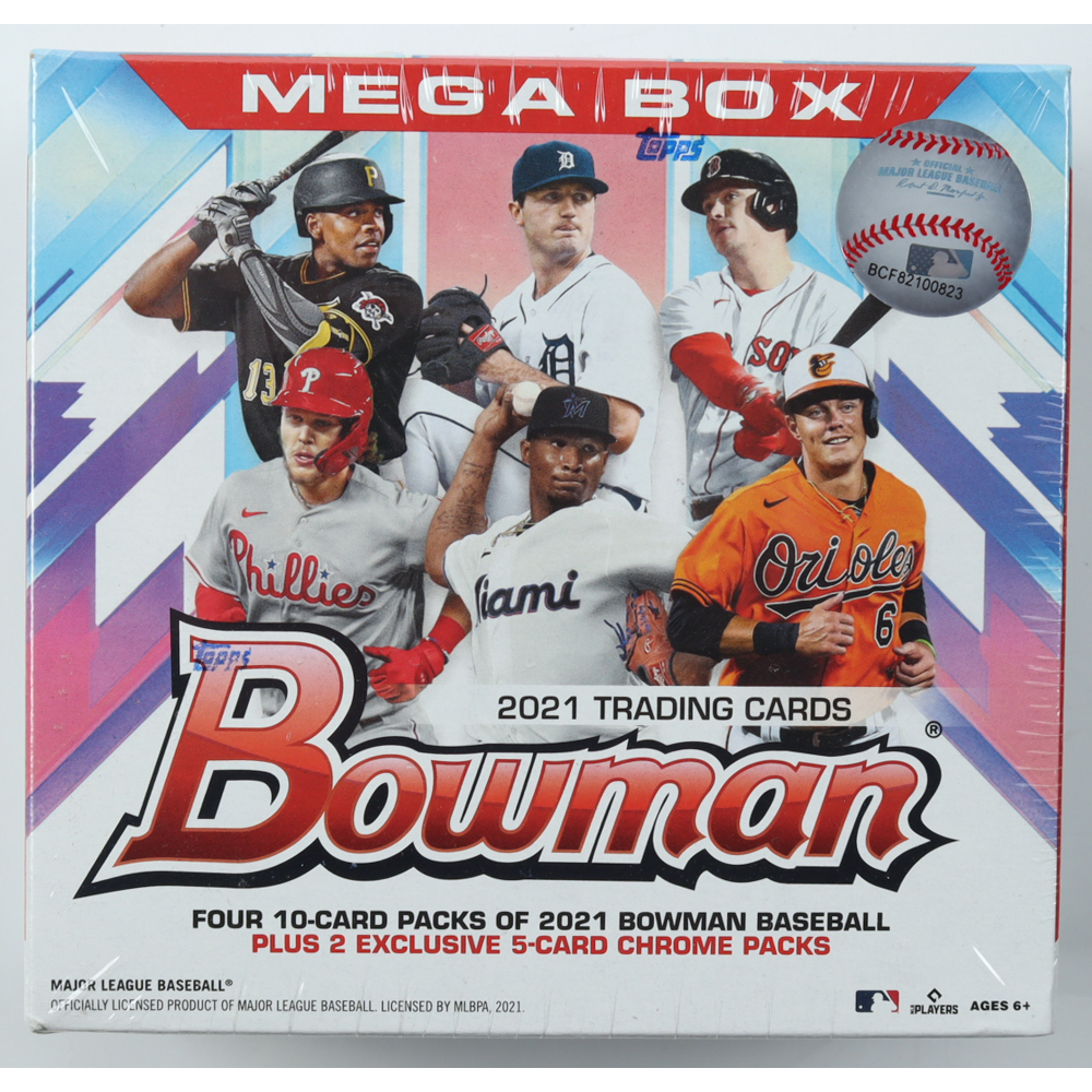 2021 Bowman Baseball Mega Box With (4) Packs | Pristine Auction