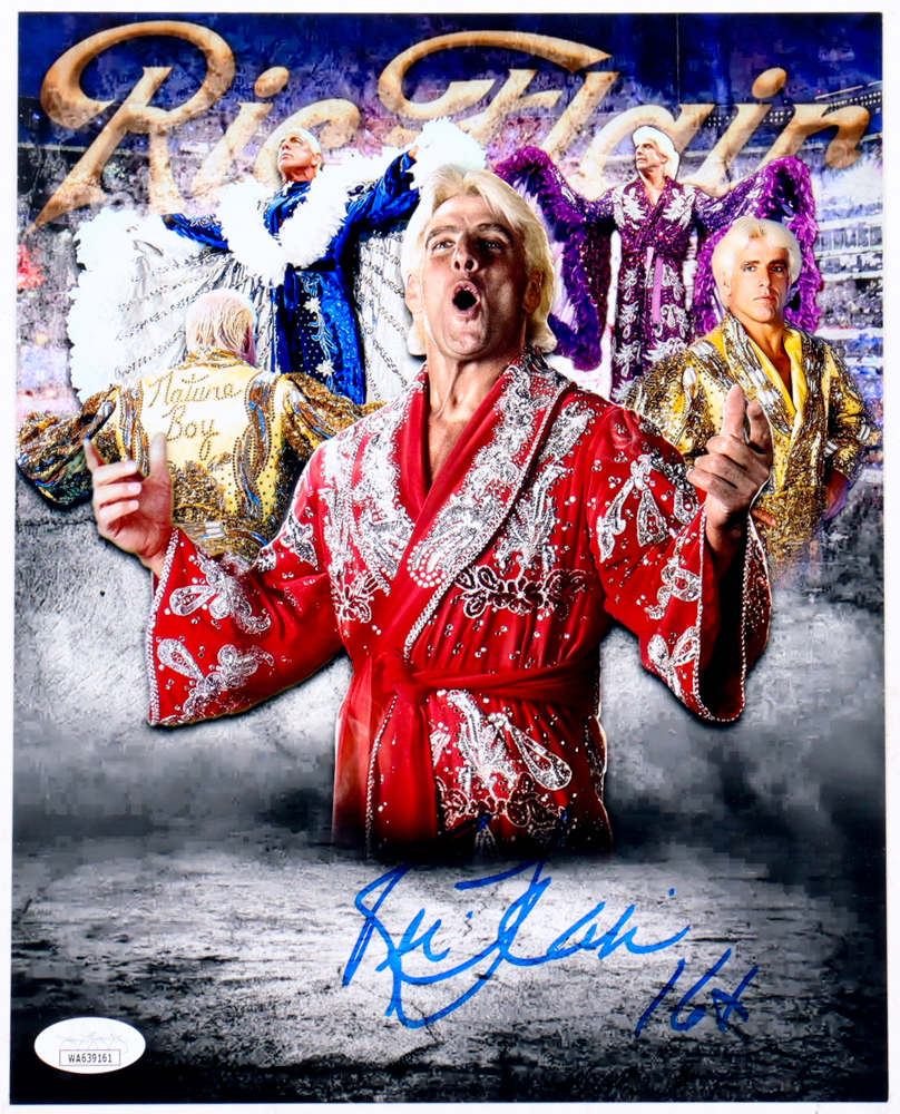 Ric Flair Signed WWE 8x10 Photo (JSA) | Pristine Auction